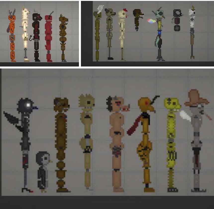 Animatronics melon playground&Melon Sandbox Mods - Fruitmod