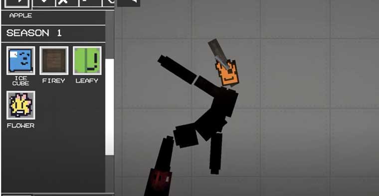 BFDI melon playground&Melon Sandbox Mods - Fruitmod