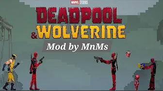 Deadpool and Wolverine melon playground&Melon Sandbox Mods - Fruitmod
