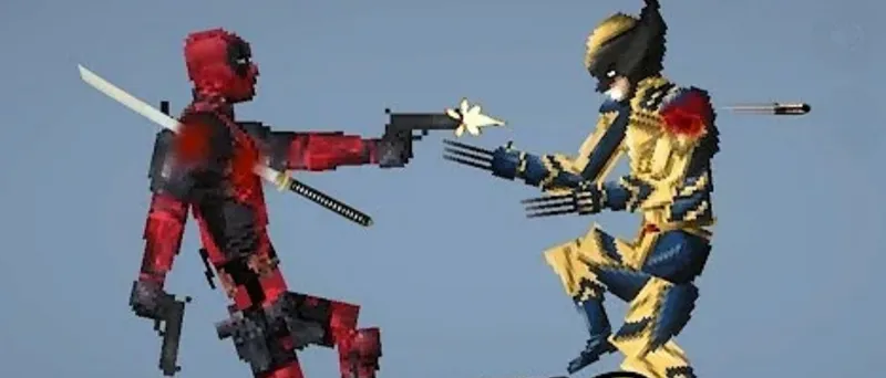 Deadpool &wolverine melon playground&Melon Sandbox Mods - Fruitmod