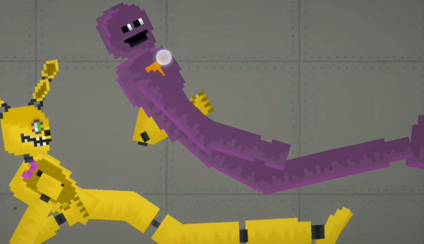 William Afton SpringTrap/SpringBonnie melon playground&Melon Sandbox ...